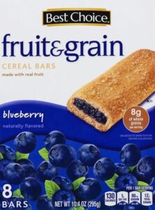 Best Choice Fruit and Grain Cereal Bars - Charles C. Weller